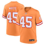 Vita Vea Tampa Bay Buccaneers 2023 Creamsicle Throwback Orange Jersey ...