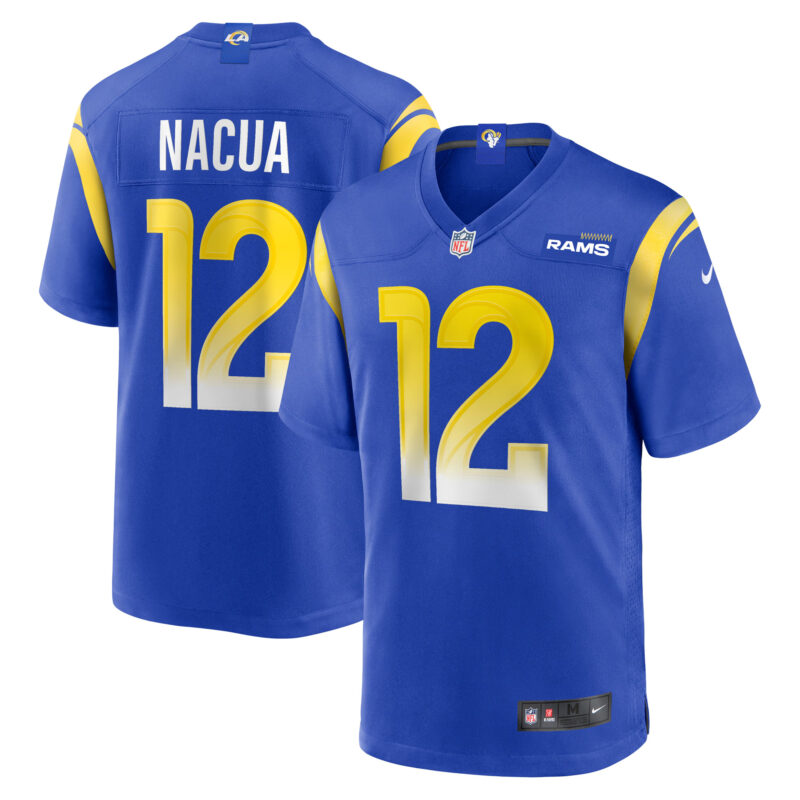 Puka Nacua Los Angeles Rams Midnight Blue 2025 Rivalries Collection ...