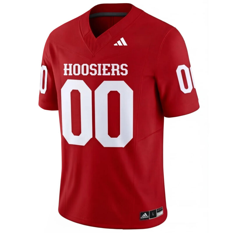 Custom Indiana Hoosiers Football Crimson Vapor F.U.S.E Limited Jersey