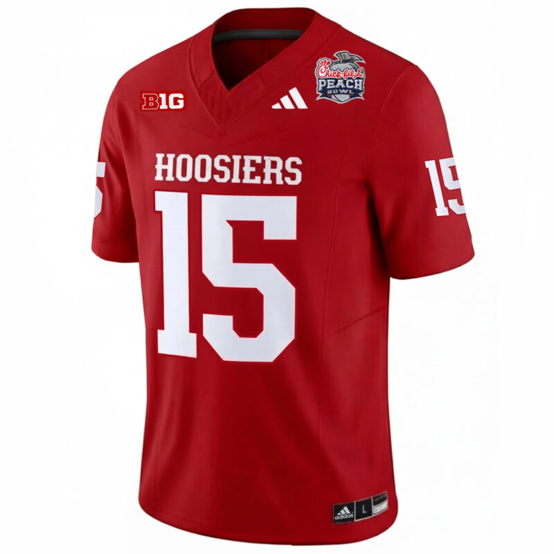 Fernando Mendoza Indiana Hoosiers Football Peach Bowl Crimson Vapor F.U ...
